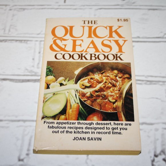 Vintage | Kitchen | Vintage 977 The Quick And Easy Cookbook | Poshmark